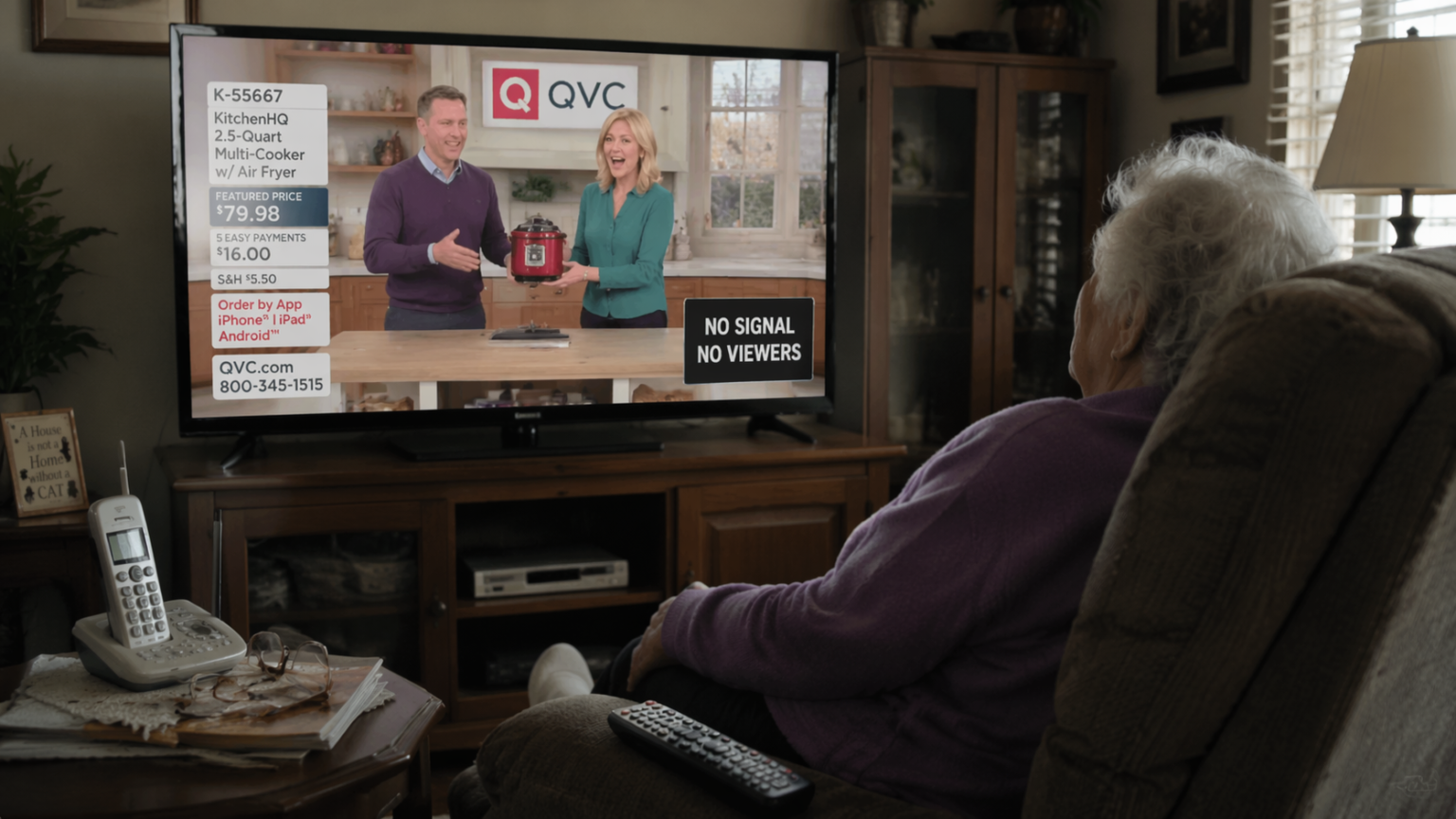 QVC Declares Bankruptcy After Last Remaining Viewer Accidentally ...